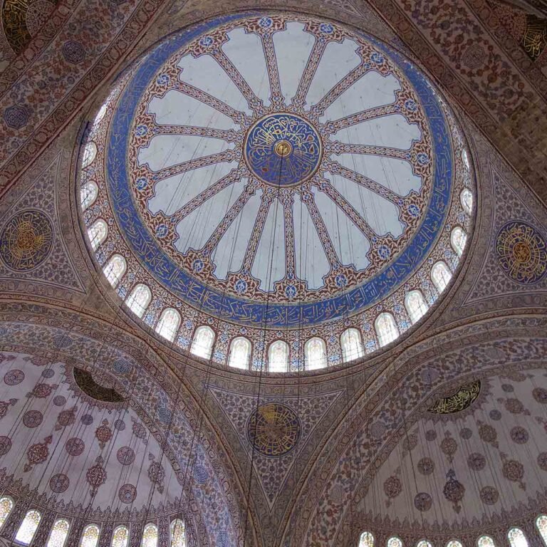 Mosque - Blue Mosque, Istanbul - Detailed Drawings